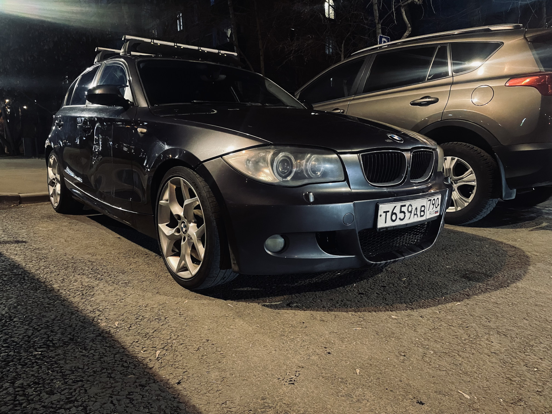 Диски BMW 322 стиль и фейринг — BMW 1 series (E81/E87), 2 л, 2008 года | аксессуары | DRIVE2