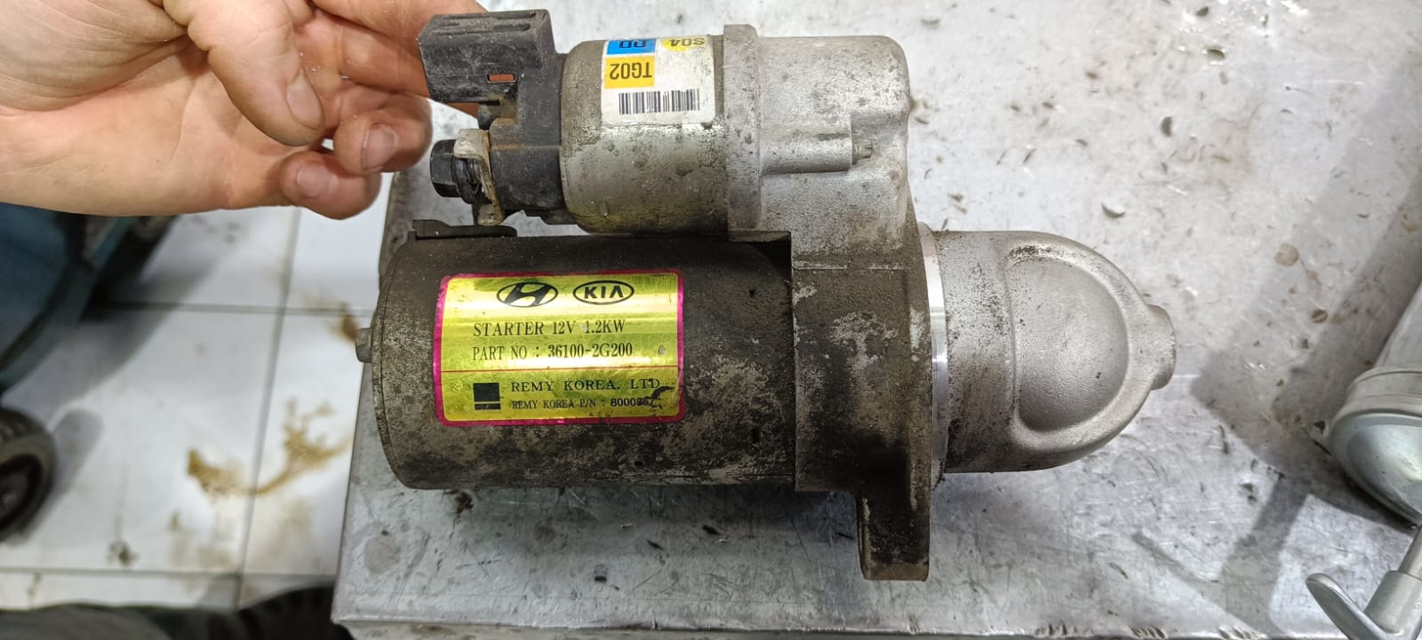 Стартер — Hyundai Genesis Coupe, 2 л, 2013 года | поломка | DRIVE2