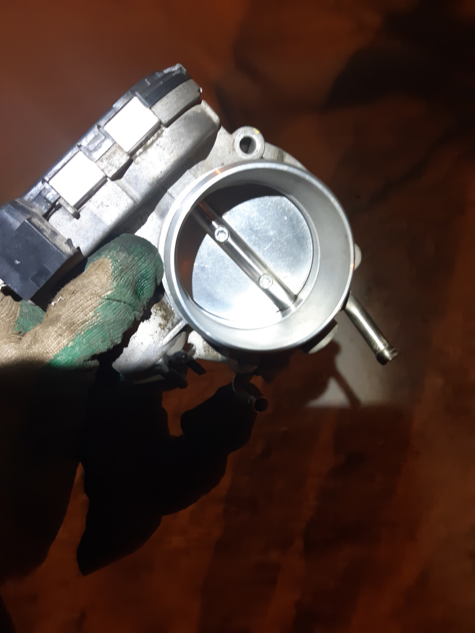 Очередная чистка дроссельной заслонки… — Hyundai Santa Fe (2G), 2,4 л ...