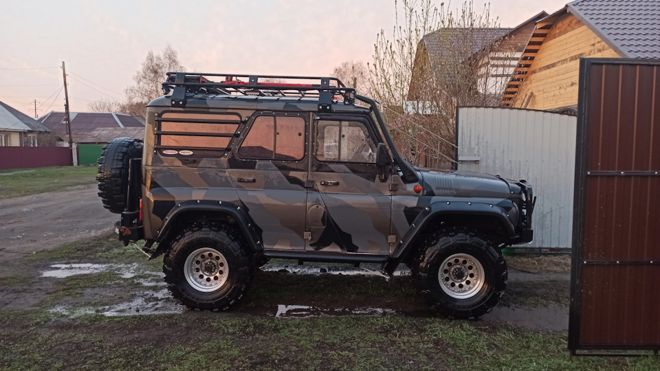 Брызговики Hand-made на Уаз Хантер — УАЗ 315195 Hunter, 2,7 л, 2008 ...