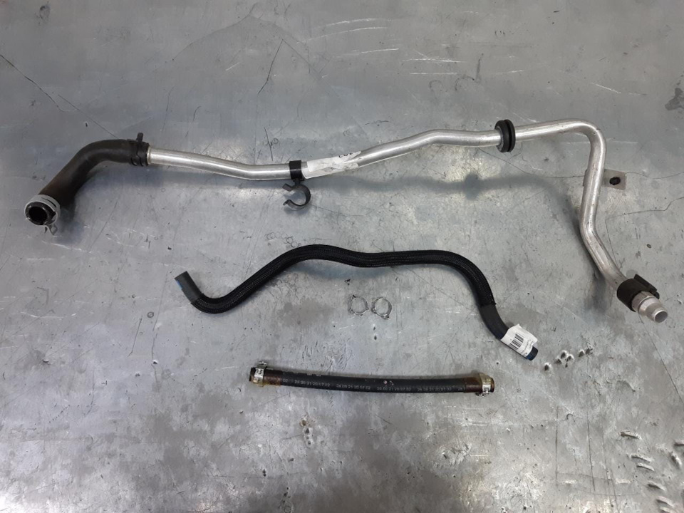 Шланги отхлебнули — Mercedes-Benz C-Class (W205), 1,6 л, 2016 года ...