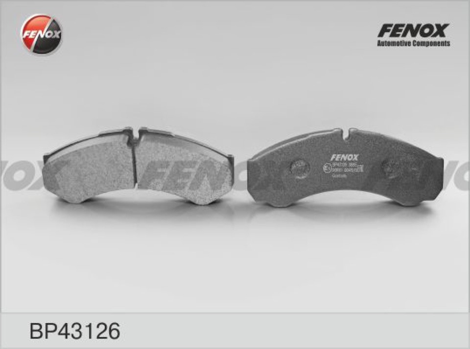 BP43126 Колодки тормозные дисковые FENOX | Запчасти на DRIVE2