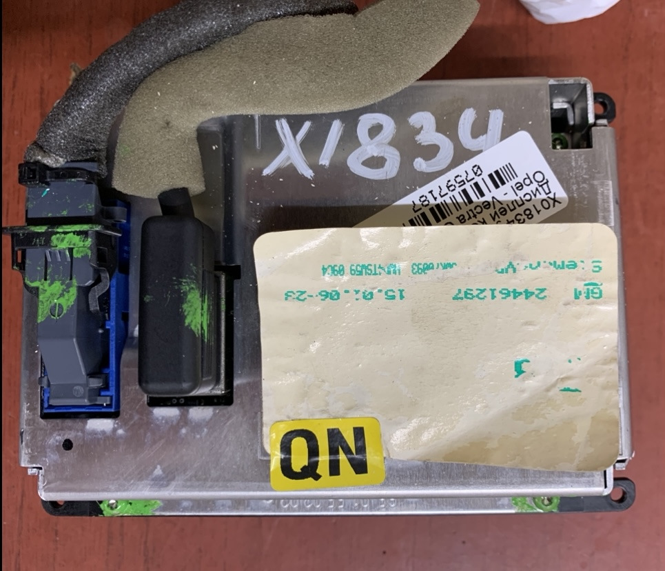 Замена GID на CID и особенности. — Opel Vectra C, 1,9 л, 2005 года ...