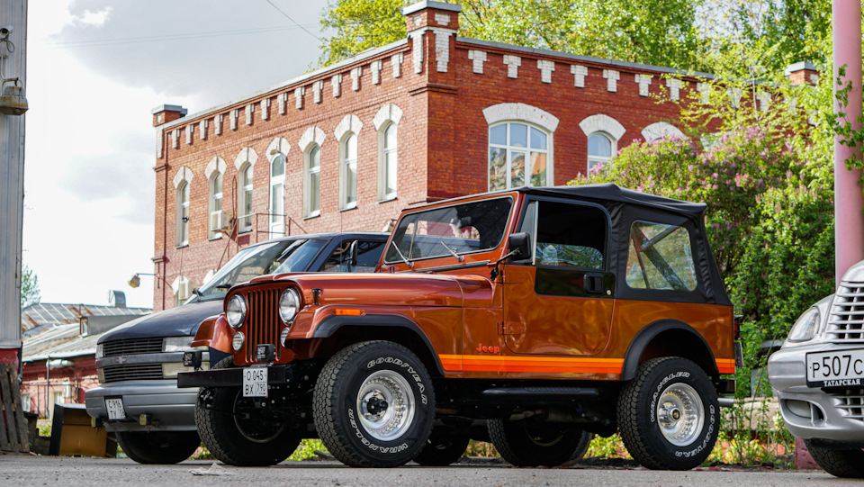 Открытие сезона 2025 в автомузее — Jeep CJ, 4,2 л, 1985 года | встреча | DRIVE2