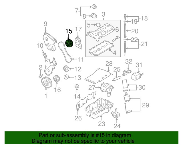 06D109111B Шкив зубчатого ремня VAG | Запчасти на DRIVE2