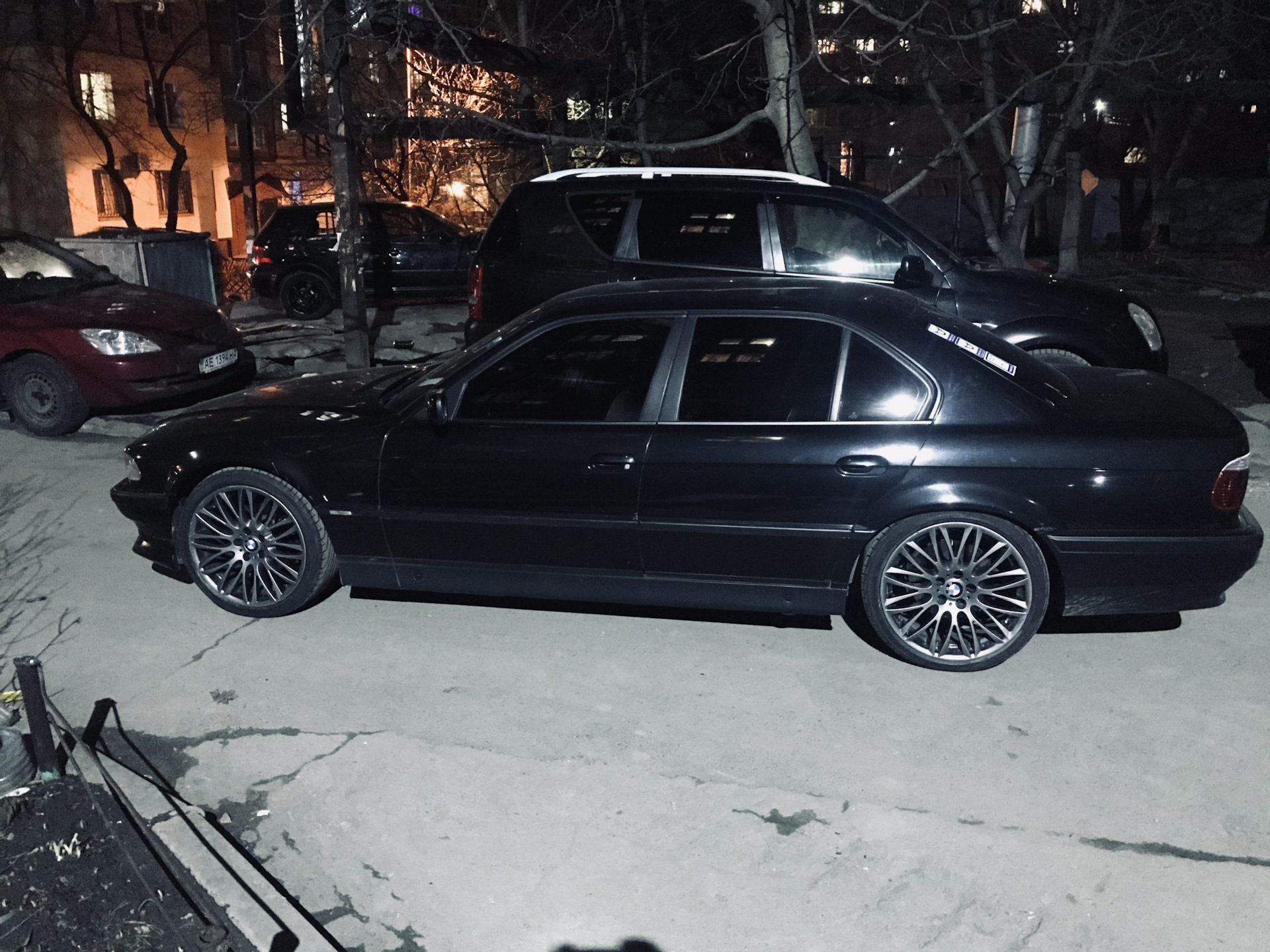 Примерка R20 149 style — BMW 7 series (E38), 3 л, 1995 года | колёсные ...