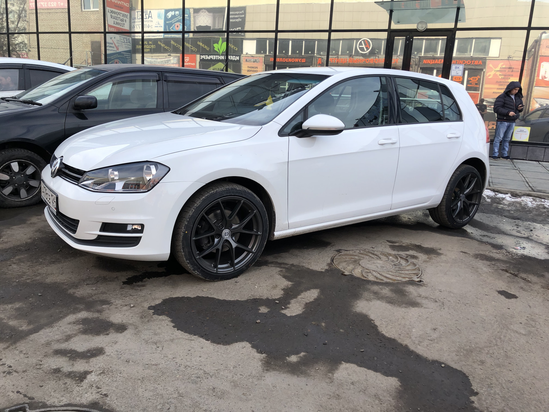 Колеса😈 — Volkswagen Golf Mk7, 1,4 л, 2015 года | колёсные диски | DRIVE2