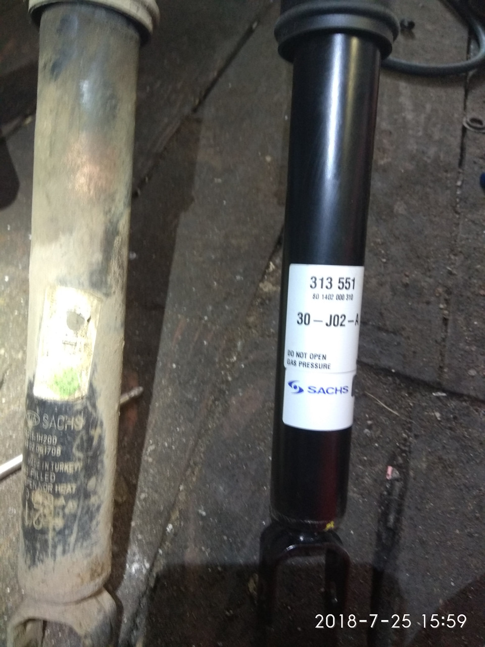 313551 Амортизатор для HYUNDAI, KIA SACHS | Запчасти на DRIVE2