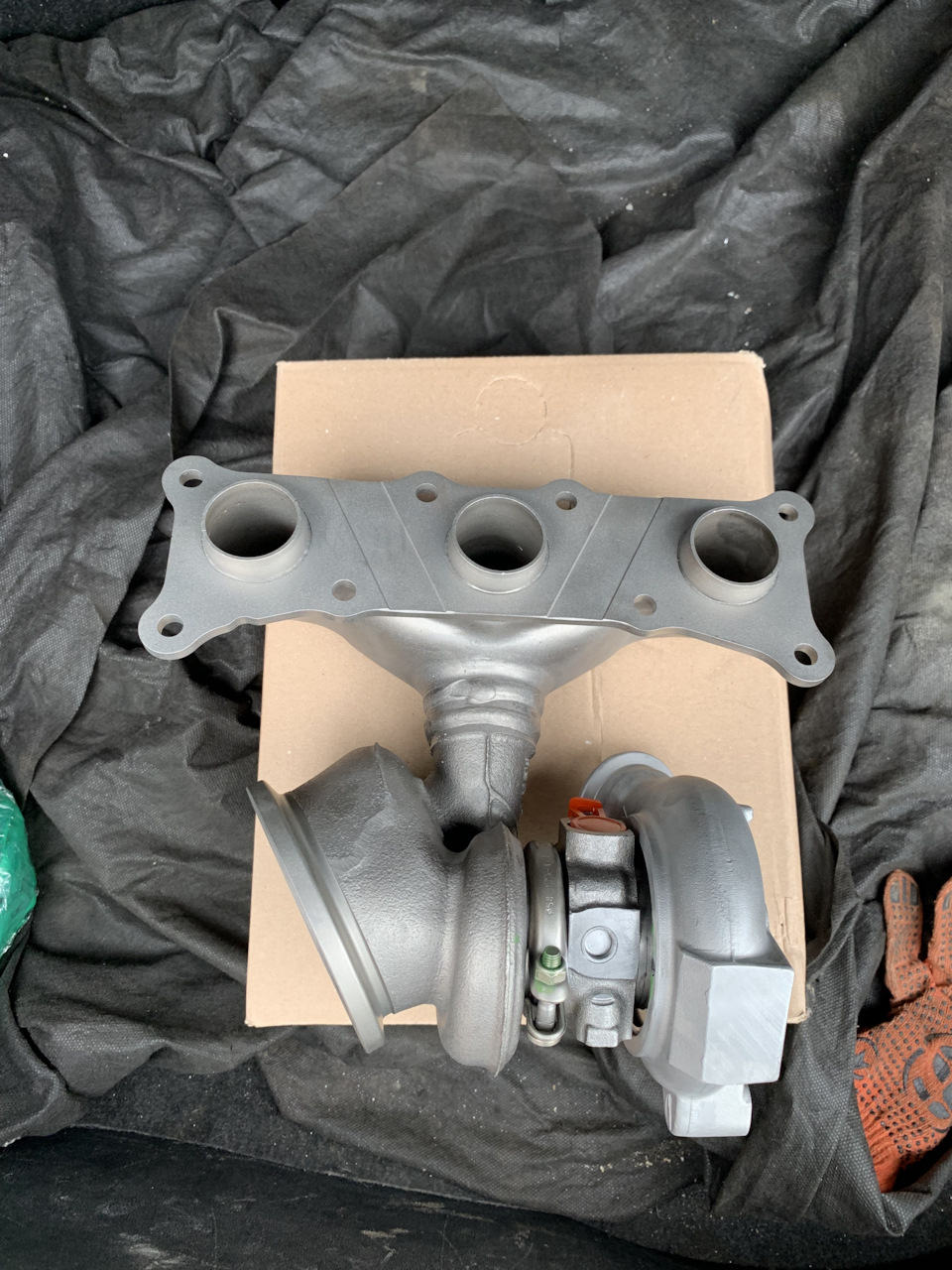 Устранение запотевание турбины, замена картриджа турбины — BMW 7 series ...