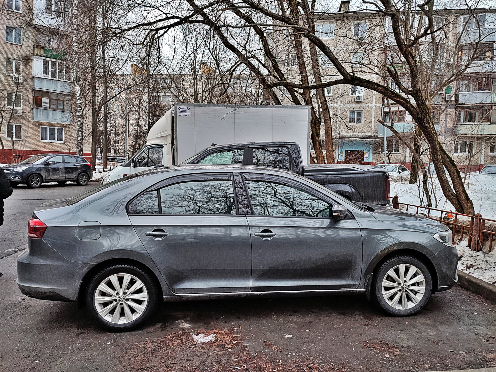 Застучала ПРАВАЯ стойка стабилизатора! Volkswagen Polo Liftback ...