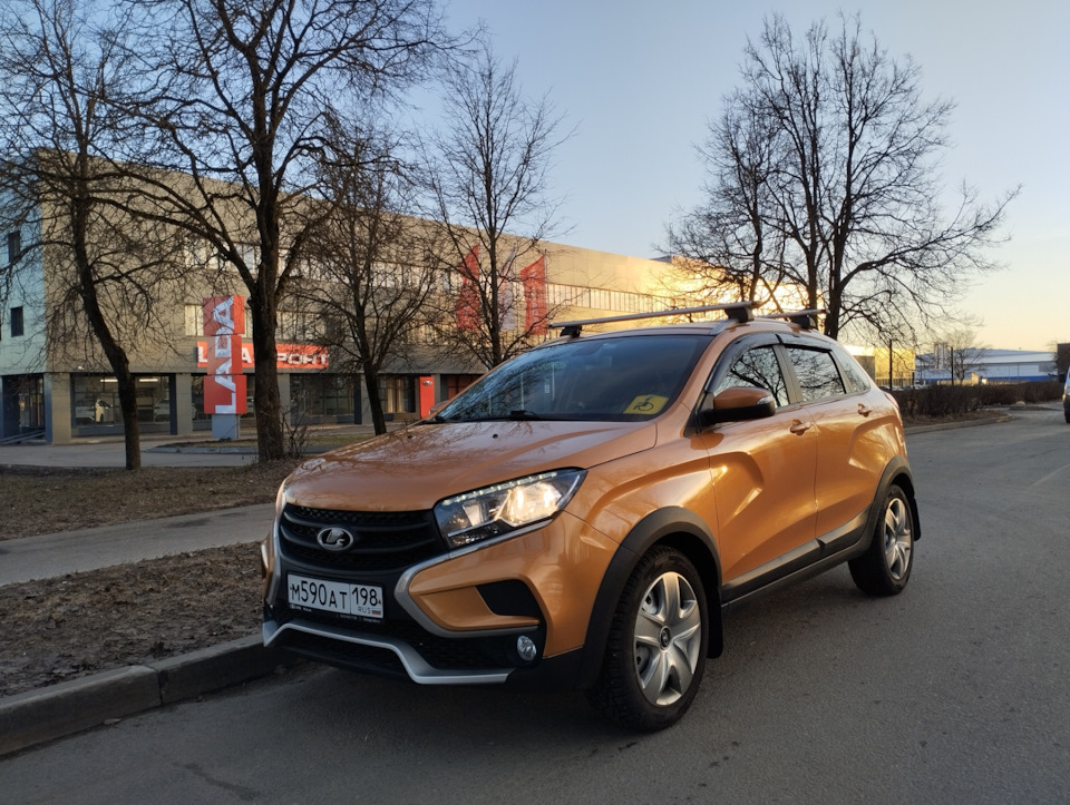 Установка ТСУ — Lada XRAY Cross, 1,8 л, 2021 года | визит на сервис ...