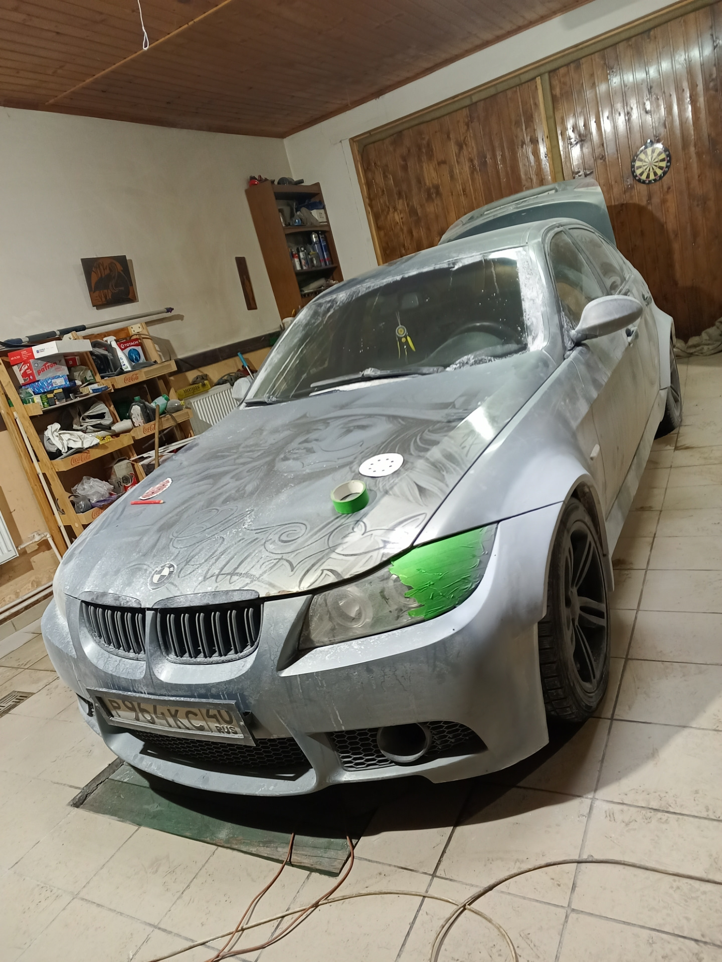 Расширение кузова ч.2 — BMW 3 series (E90), 3 л, 2005 года | тюнинг | DRIVE2