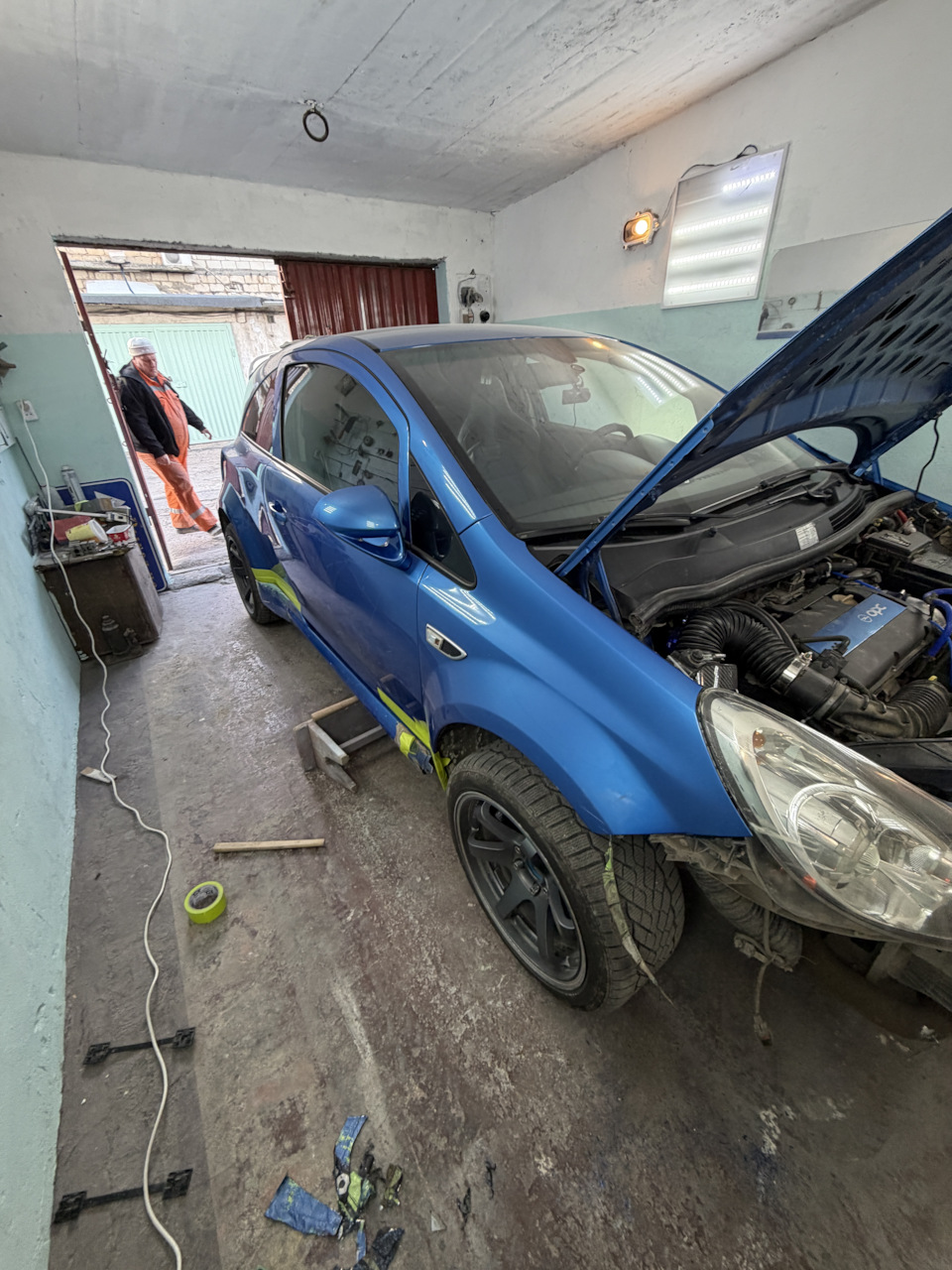 Поставил на ремонт обвеса! Этап 1 — Opel Corsa D OPC, 1,6 л, 2008 года ...