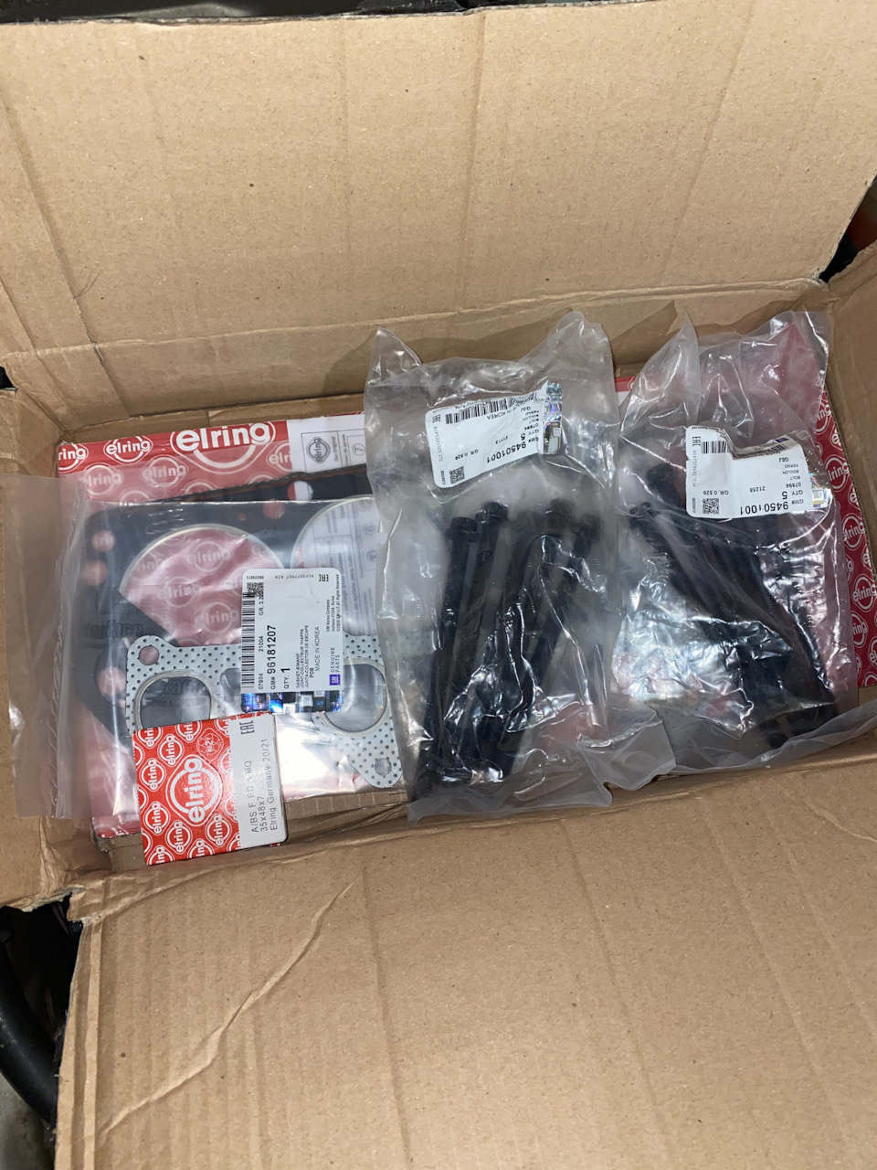 96181207 Прокладка, выпускной коллектор GM | Запчасти на DRIVE2