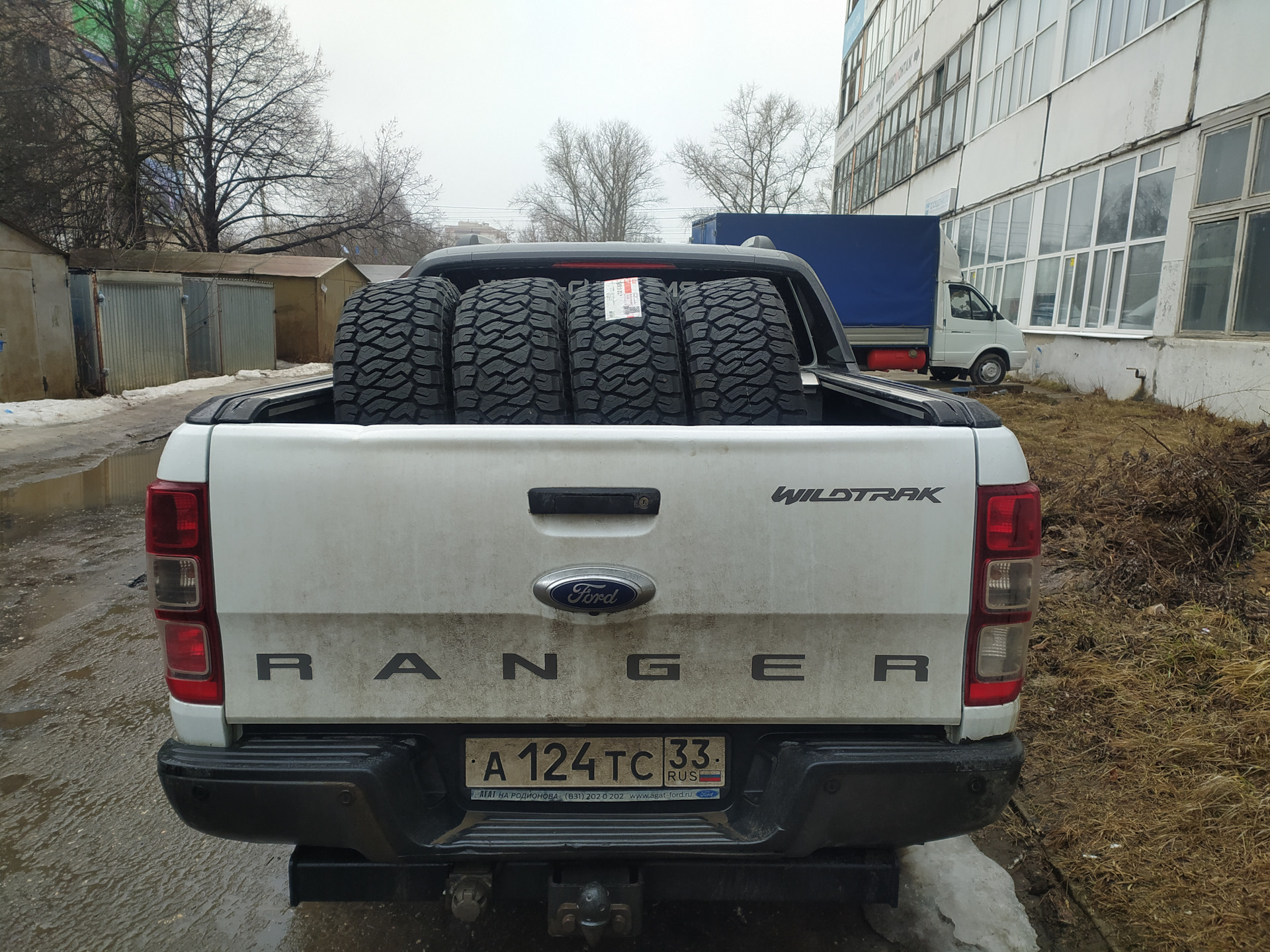 Maxxis Razr AT на законном месте. — Ford Ranger (3G), 3,2 л, 2013 года ...