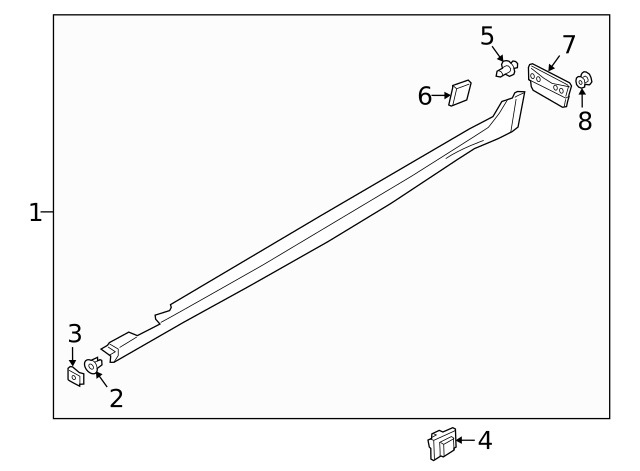 8615737000 Пластиковые фиксаторы KIA HYUNDAI | Запчасти на DRIVE2