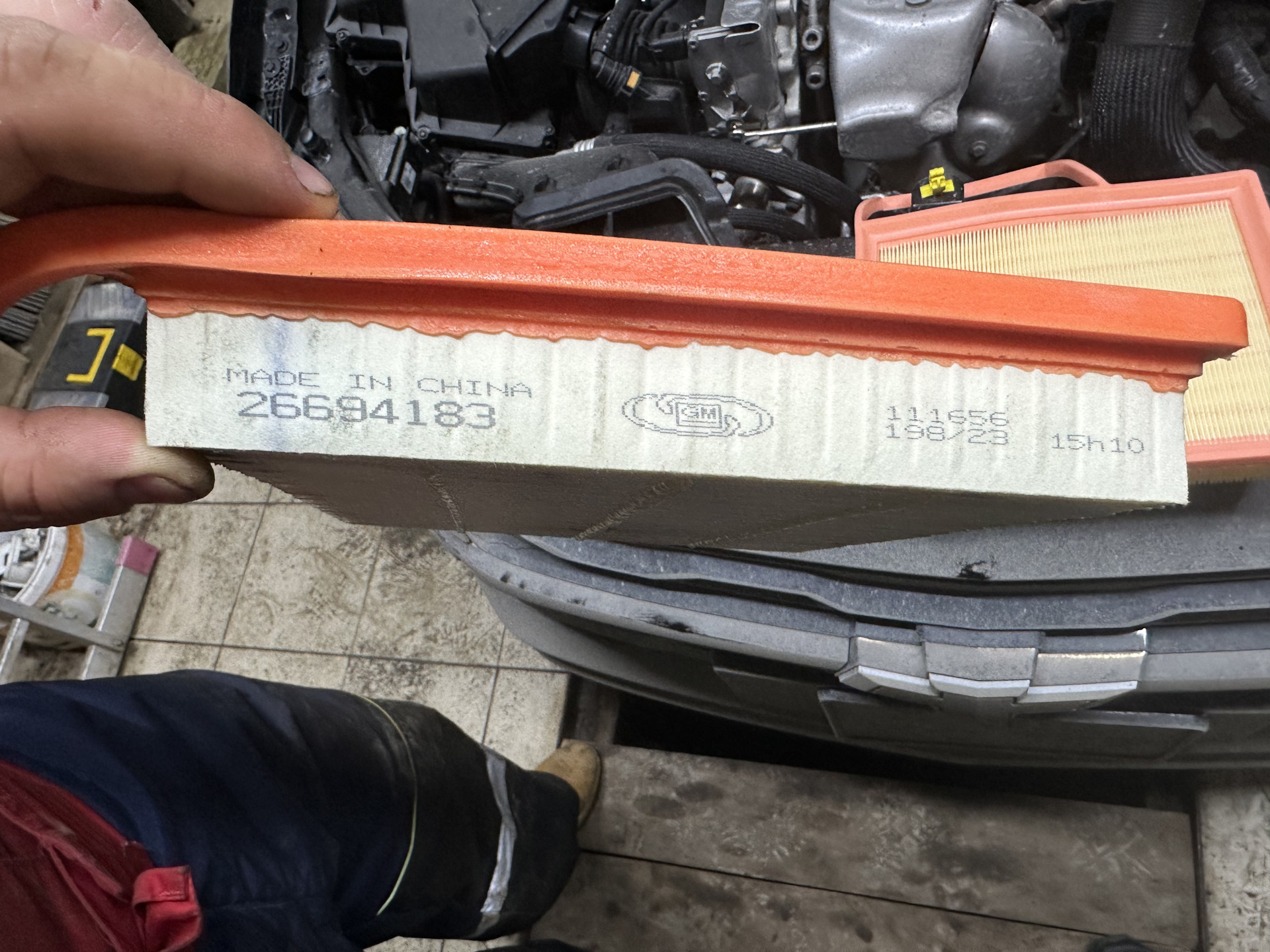 Первое ТО — Chevrolet Monza (CN), 1,3 л, 2023 года | расходники | DRIVE2