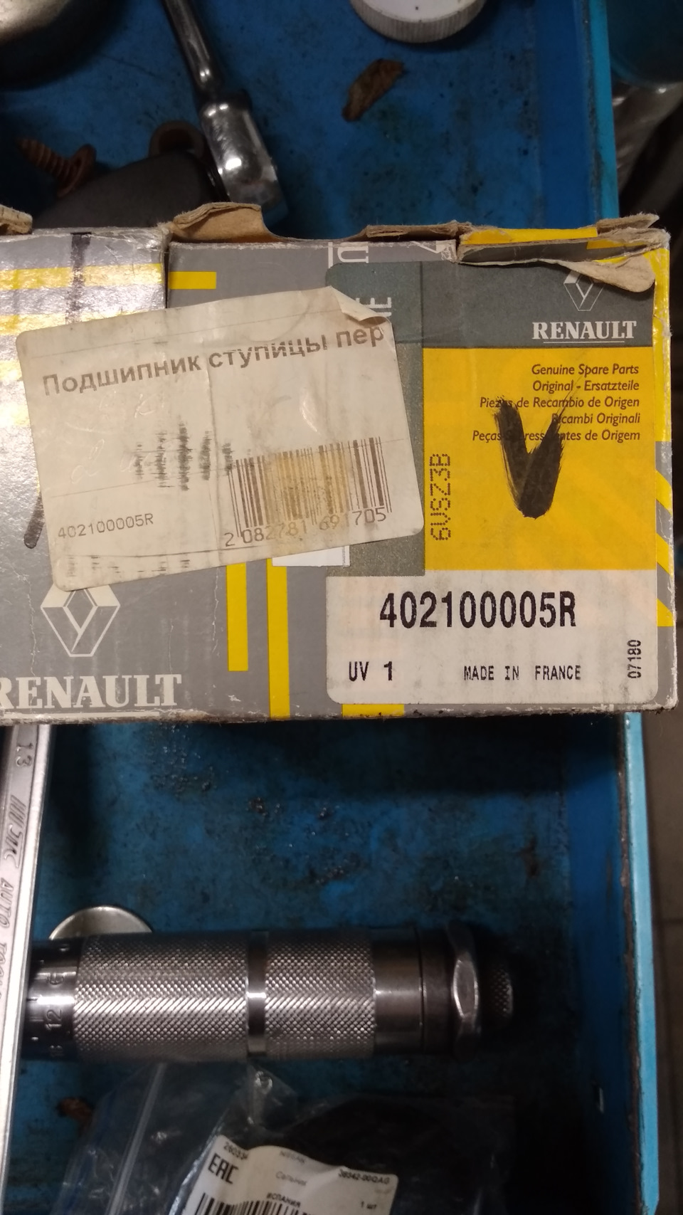 402100005R Подшипник ступицы RENAULT | Запчасти на DRIVE2