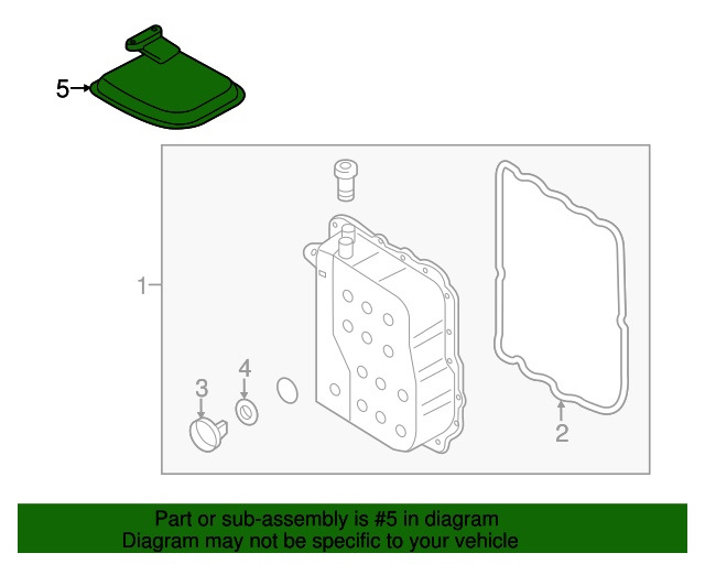 463213B000 Масляный фильтр для акпп KIA HYUNDAI | Запчасти на DRIVE2