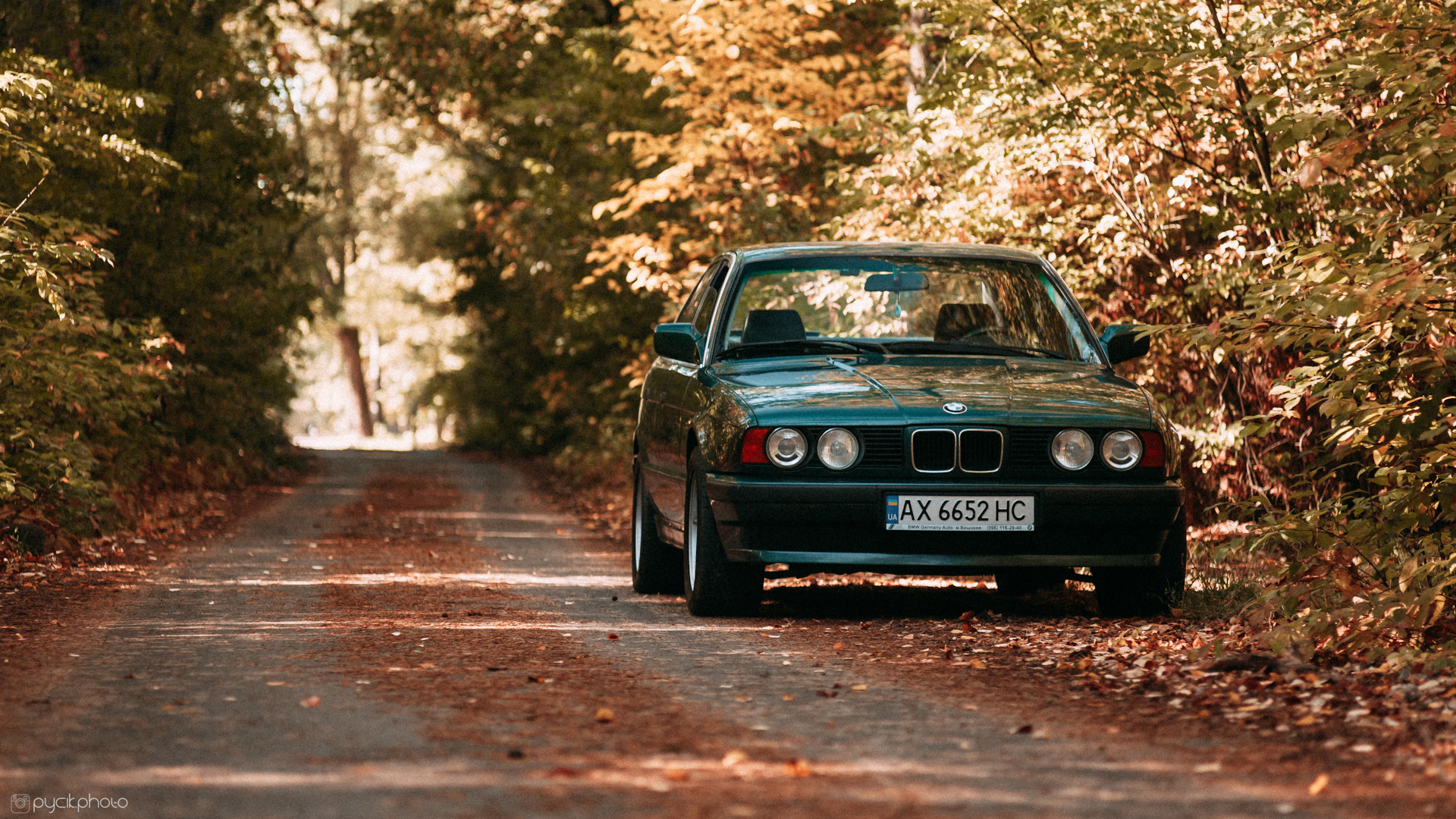 BMW E34 Oxford Green — DRIVE2