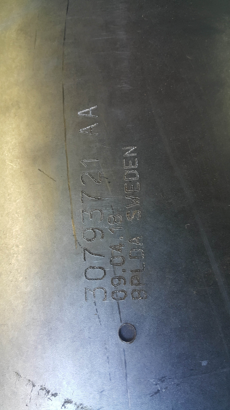 30793721 Средний глушитель выхлопных газов Volvo | Запчасти на DRIVE2