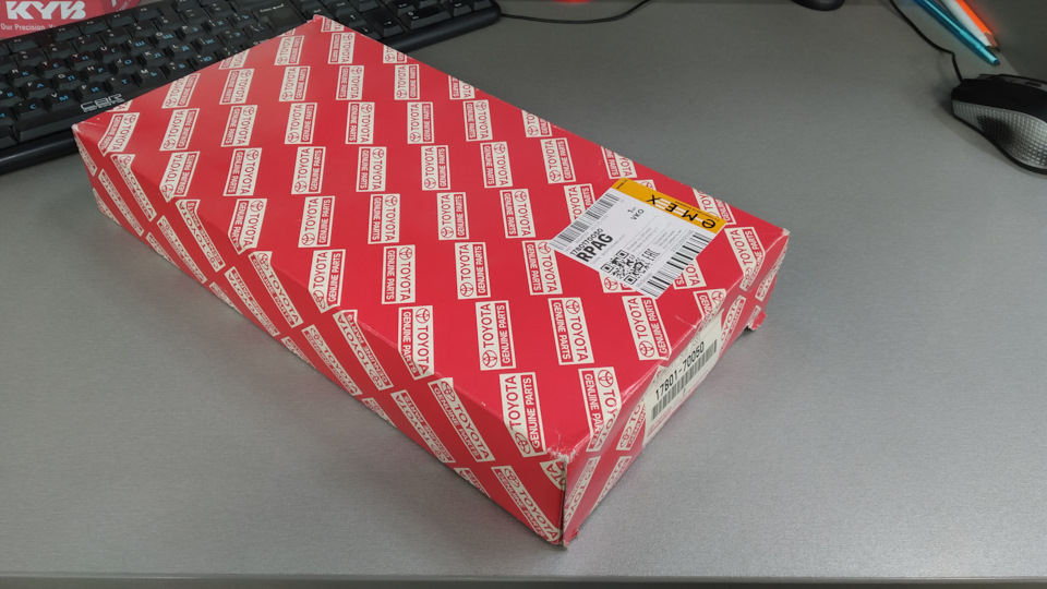 #2091.Фильтр воздушный -17801-70050- ''OEM-Toyota'' — DRIVE2