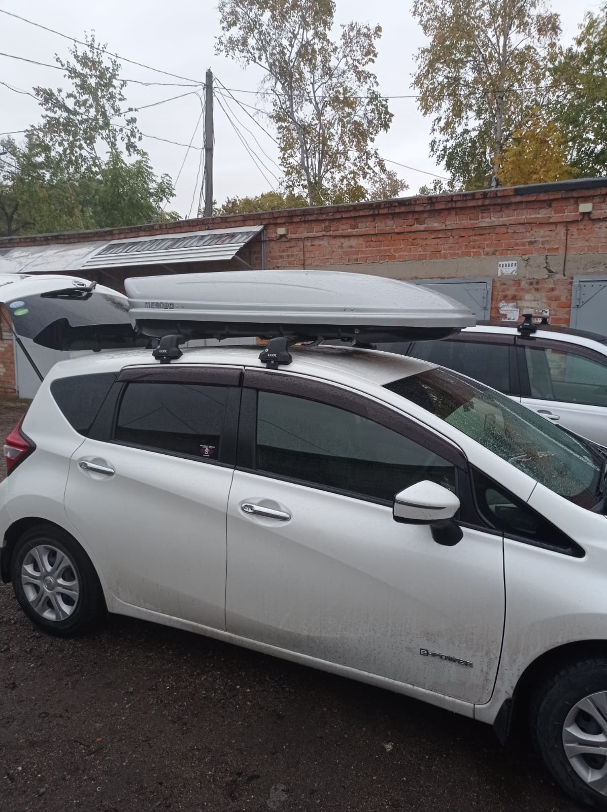 Багажник LUX — Nissan Note e-Power, 1,2 л, 2017 года | аксессуары | DRIVE2