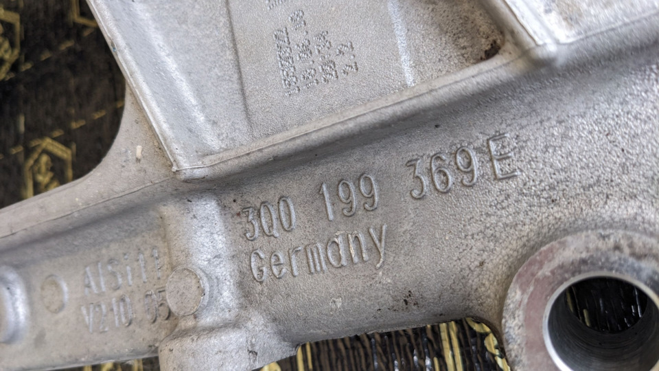 Алюминиевый подрамник. Зачем он? — Skoda Kodiaq (1G), 2 л, 2019 года ...