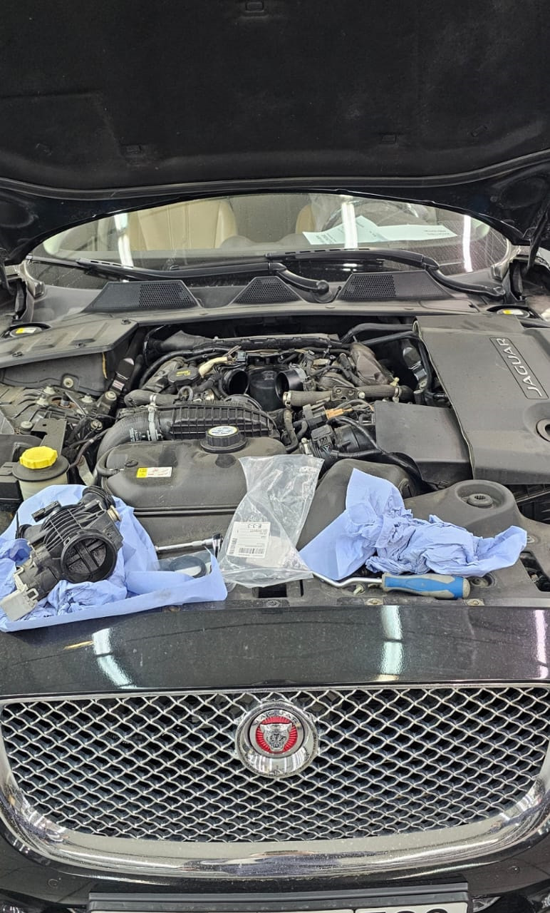 Замена уплотнителей дроссельной заслонки — Jaguar XJ Mark 4, 3 л, 2014 ...