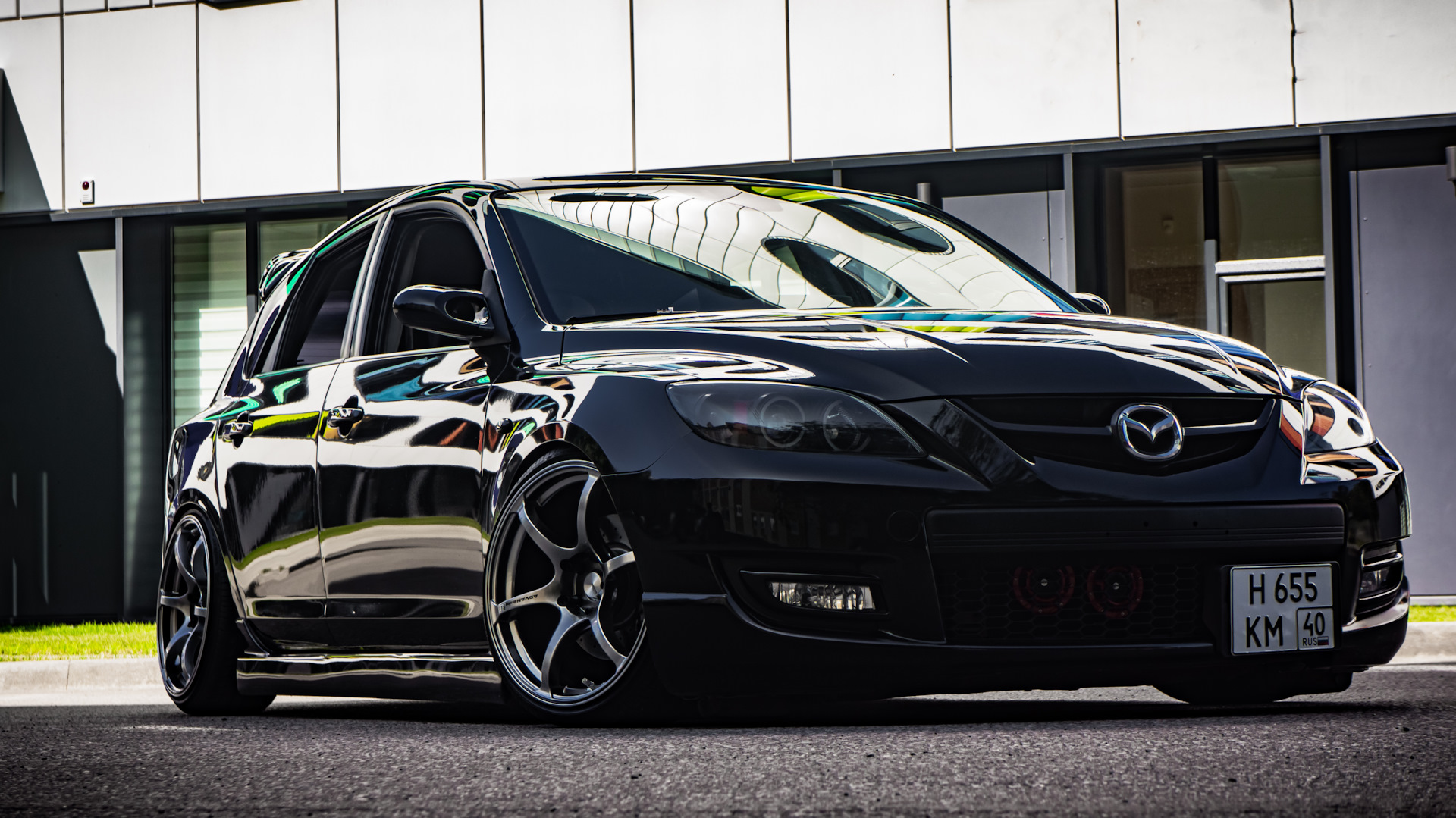 80. Заставка. Фото мазда 3 bk. — Mazda 3 (1G) BK, 2 л, 2007 года | фотография | DRIVE2