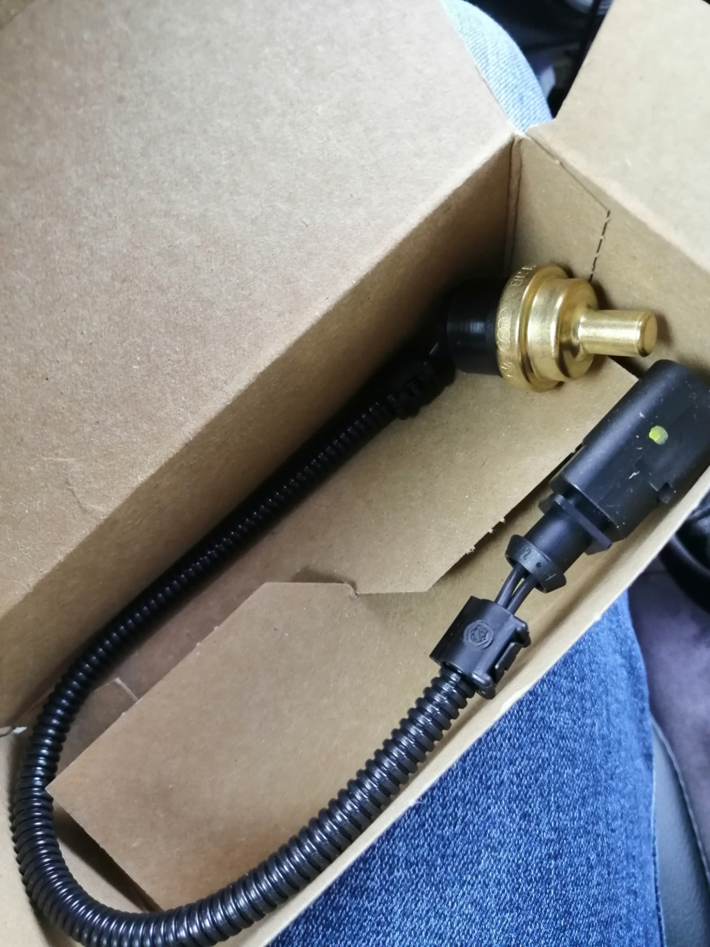 Замена датчикаG 62 — Volkswagen Touareg (1G), 2,5 л, 2006 года ...