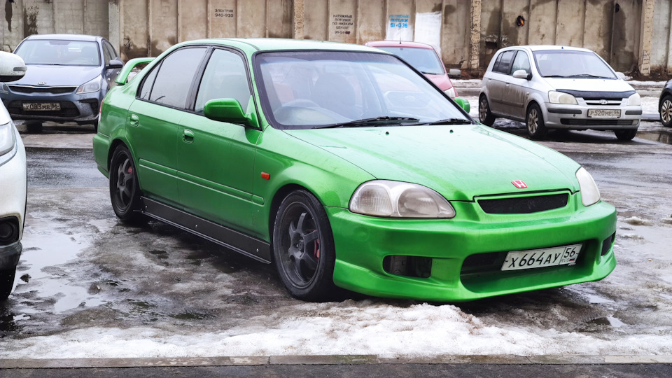 Бортжурнал Honda Civic 4WD RTi
