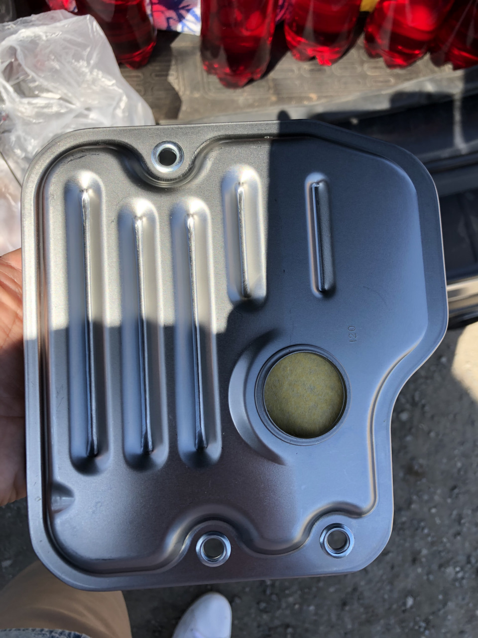 Замена масла в АКПП ATF WS — Toyota Highlander (XU40), 3,5 л, 2013 года ...