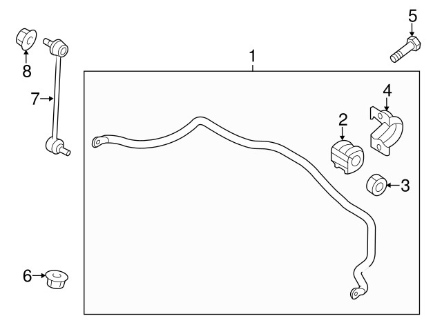 548132Y000 Втулка стабилизатора KIA HYUNDAI | Запчасти на DRIVE2