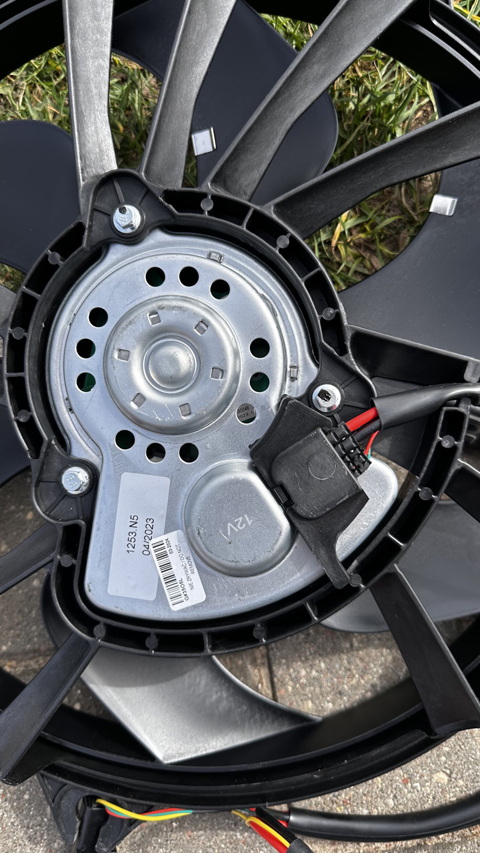 Вентилятор охлаждения — Citroen C5 (2G), 2 л, 2008 года | запчасти | DRIVE2