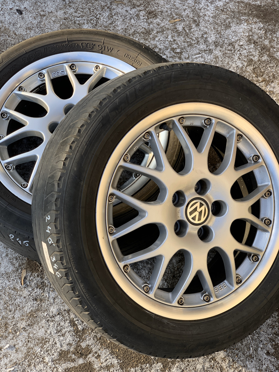 BBS RS2 — Volkswagen Golf Mk4, 1,8 л, 2003 года | колёсные диски | DRIVE2