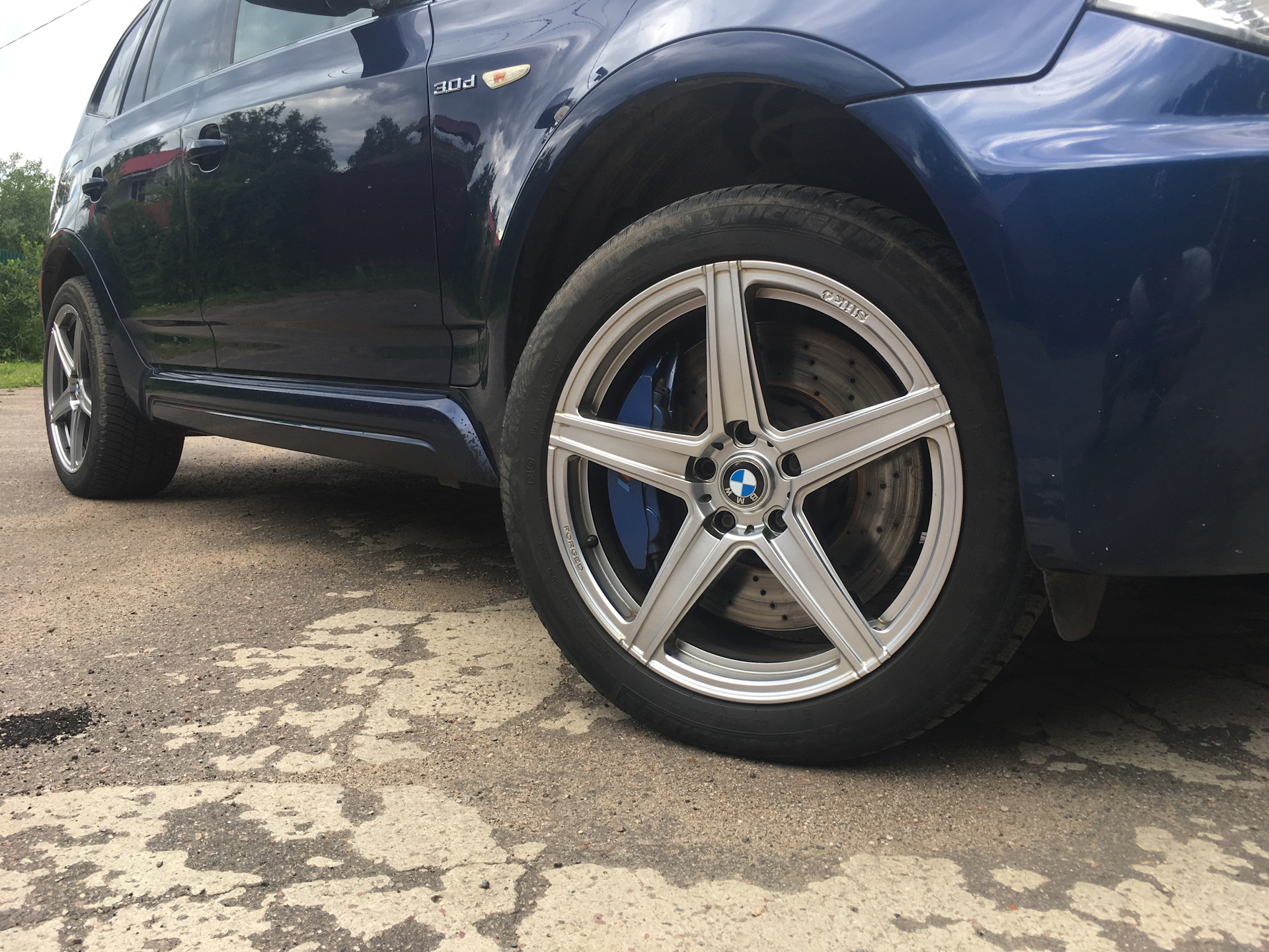 Зима.Лето.r19.Фото.Наблюдения. — BMW X3 (E83), 3 л, 2006 года ...