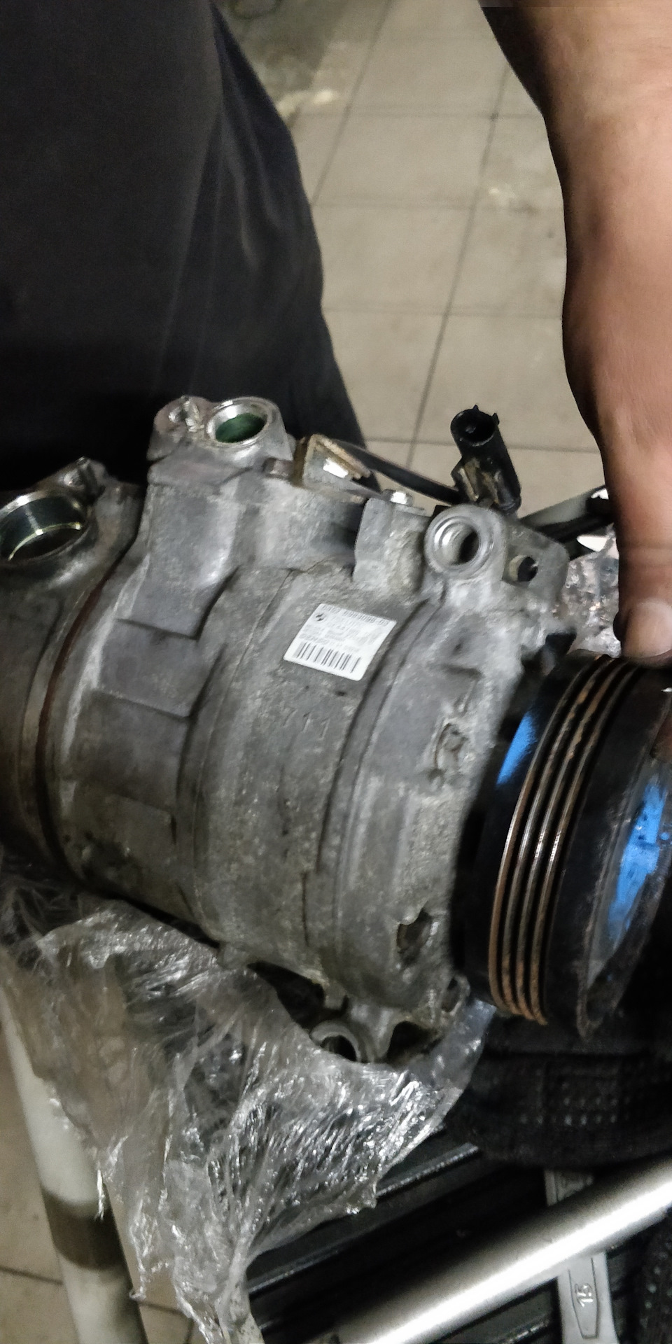 Замена патрубков, вентилятора, небольшая косметика, упоры багажника ...