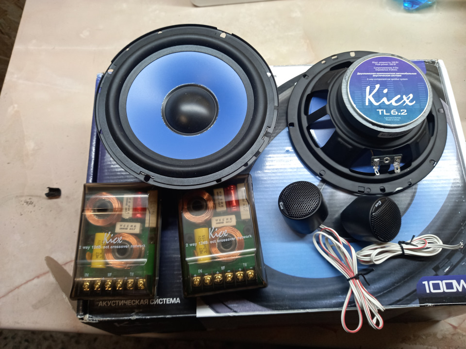 Замена штатных динамиков KICX 16.5 см — Toyota Land Cruiser Prado 90-series, 2,7 л, 1997 года ...