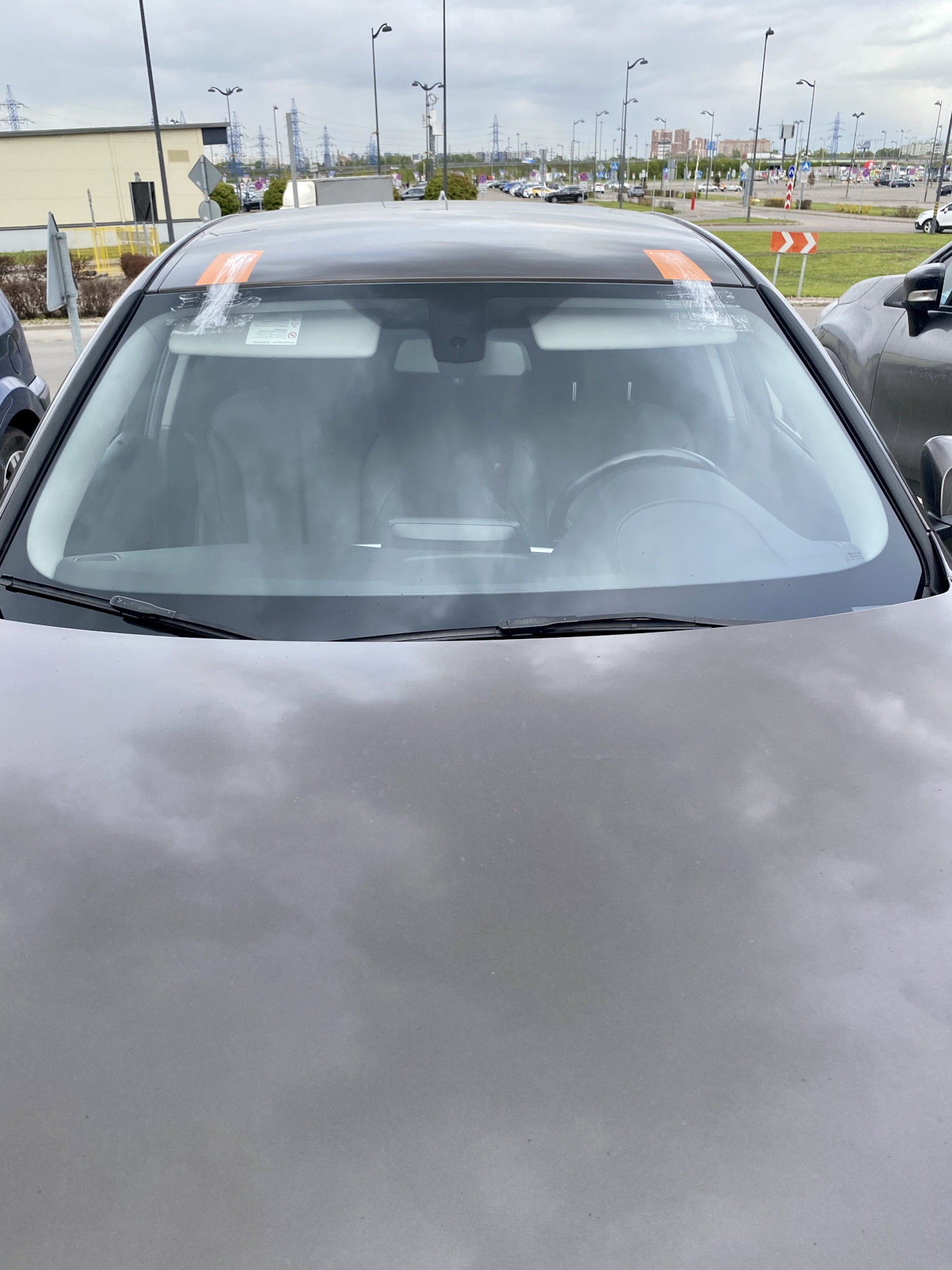 Замена лобового стекла — BMW 3 series (F30), 2 л, 2013 года | визит на ...