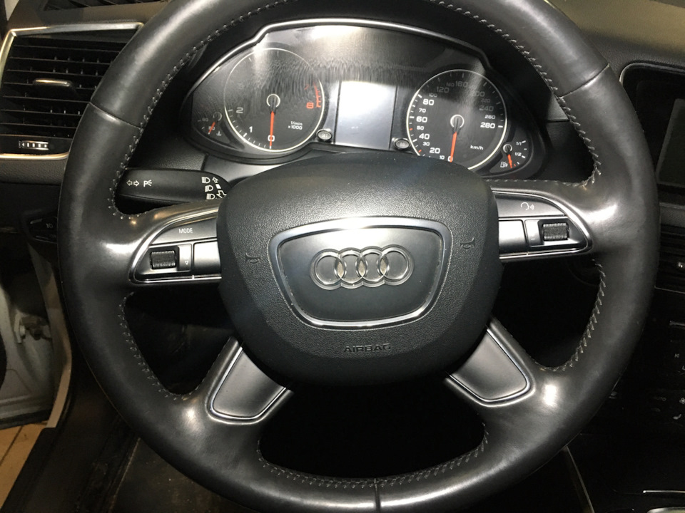 Audi Q5- чистка кожаного салона, нанесение воска — DRIVE2