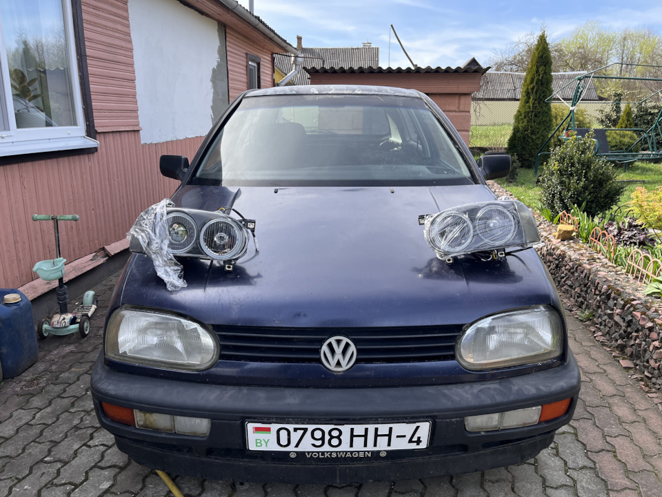 TYC Dual Round — Volkswagen Golf Mk3, 1,8 л, 1992 года | тюнинг | DRIVE2