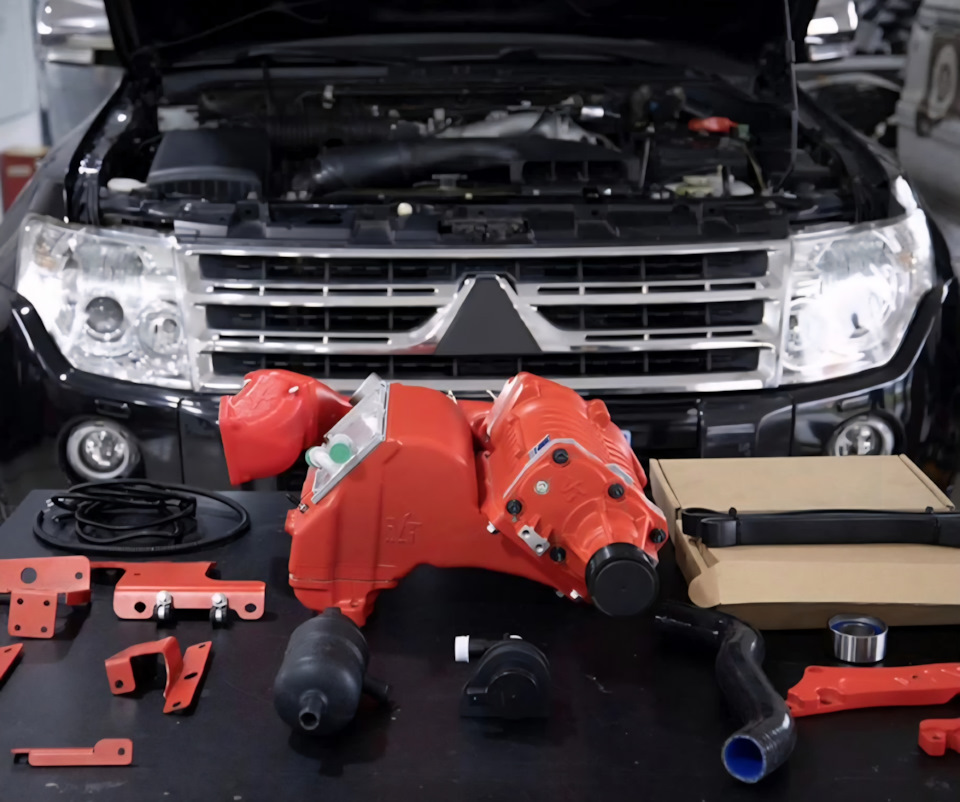 АВИТО ПРЕДЛАГАЕТ VT supercharger Mitsubishi Pajero V93 3.0L 6G72 — Mitsubishi Pajero (4G), 3 л ...