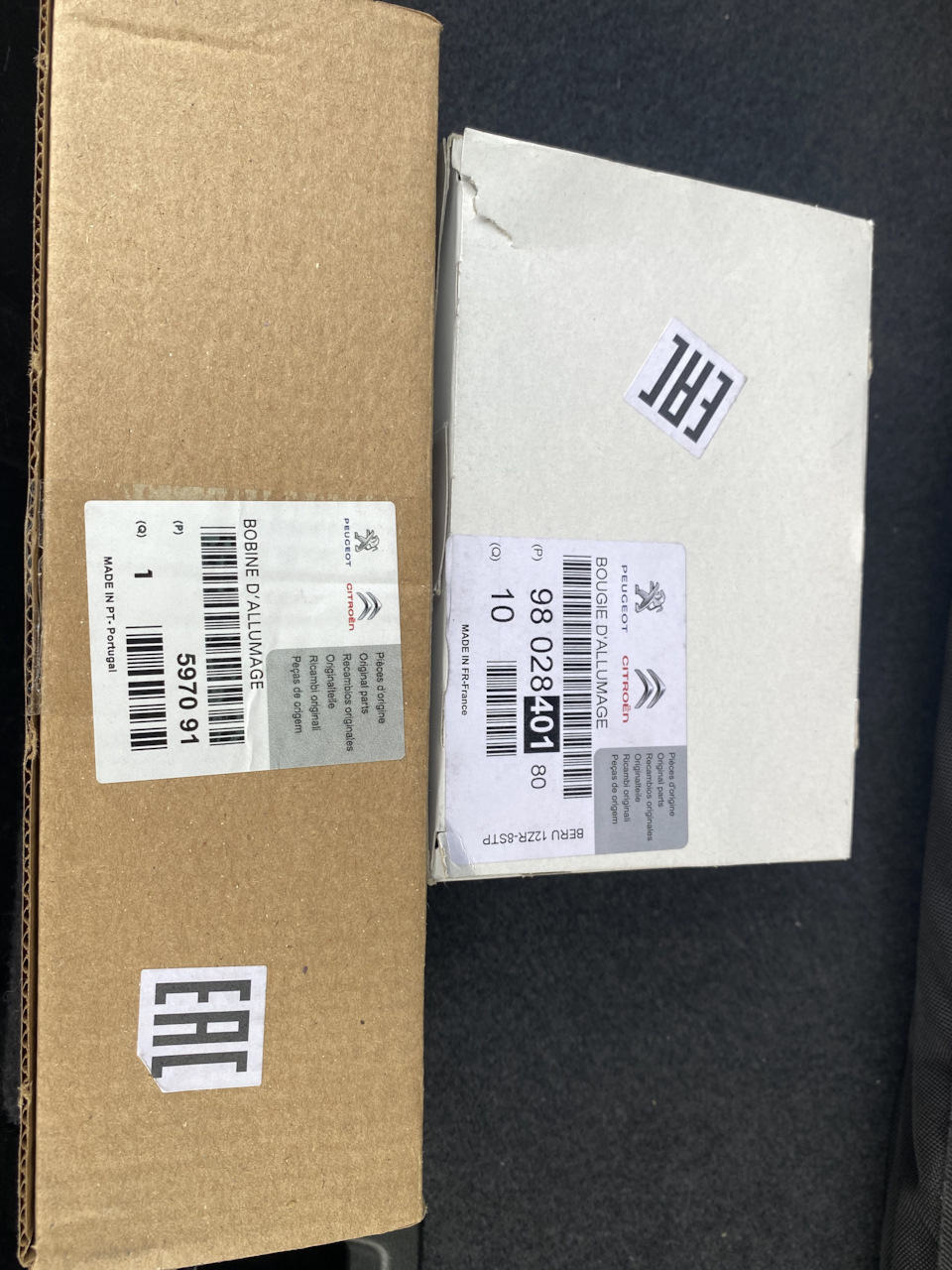 597091 Катушка зажигания PSA C3, C4, 207, 308 1.4-1.6 Peugeot Citroen ...