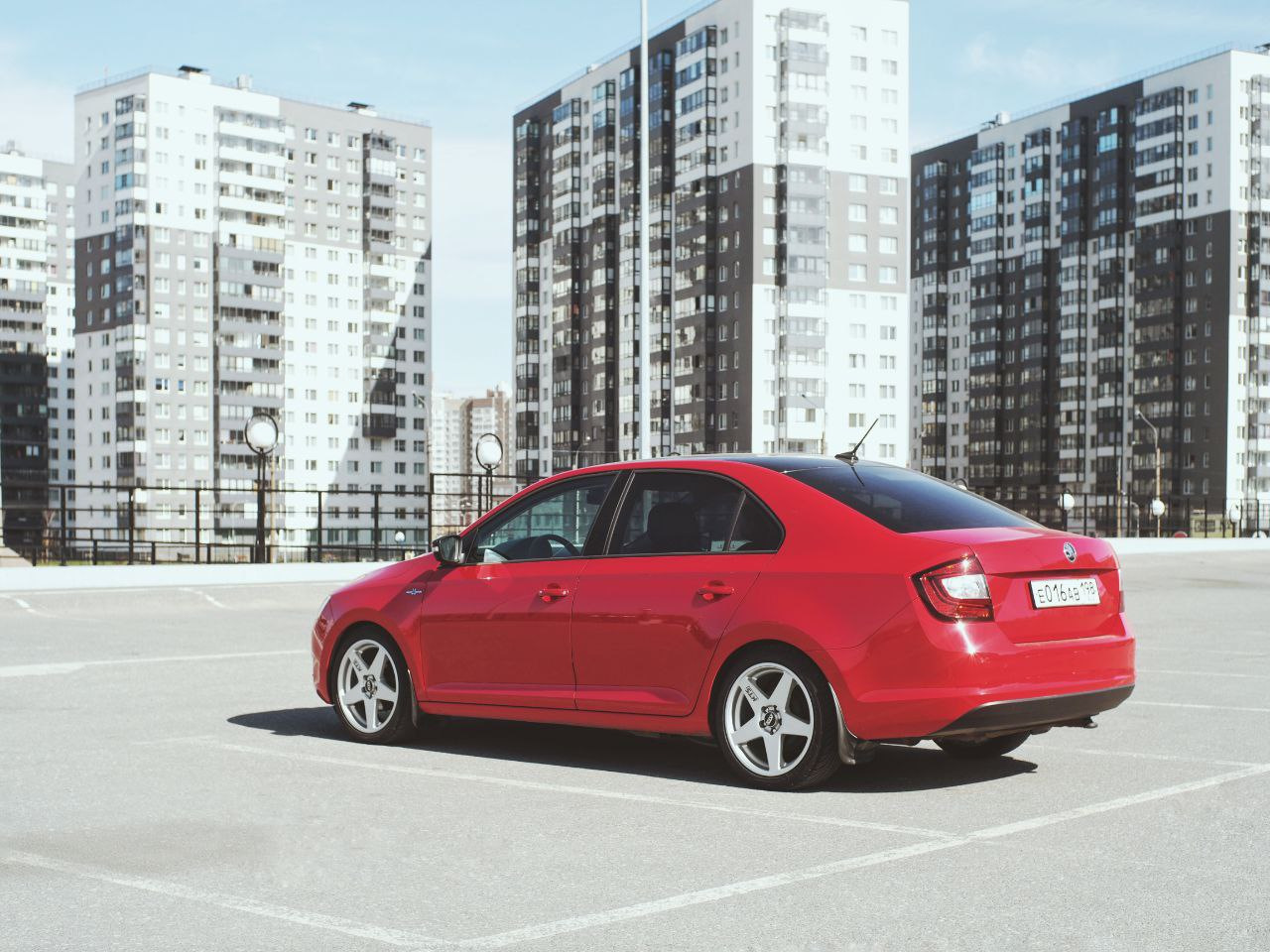 KTS Wheels, ремонт — Skoda Rapid (1G), 1,6 л, 2019 года | колёсные ...