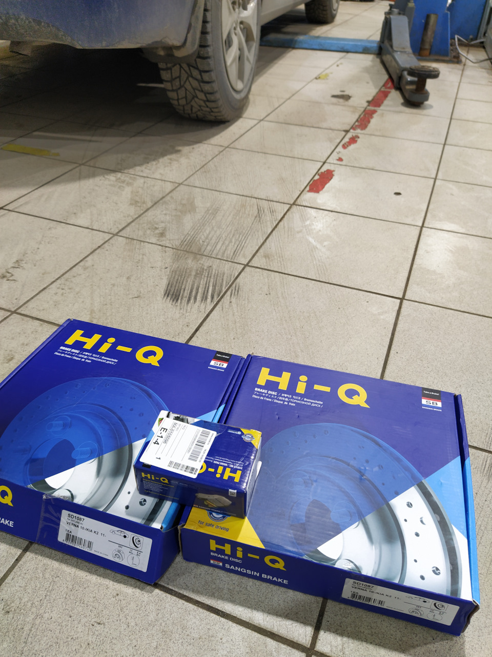 SD1087 Диск тормозной задний SANGSIN | Запчасти на DRIVE2