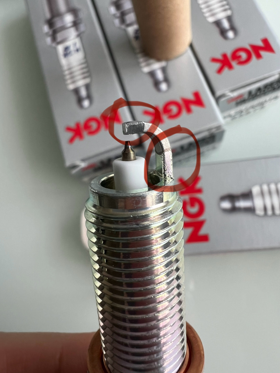 Выбрал свечи NGK 95875 (SILZKFR8D7S) — Mercedes-Benz CLA (C117), 1,6 л ...
