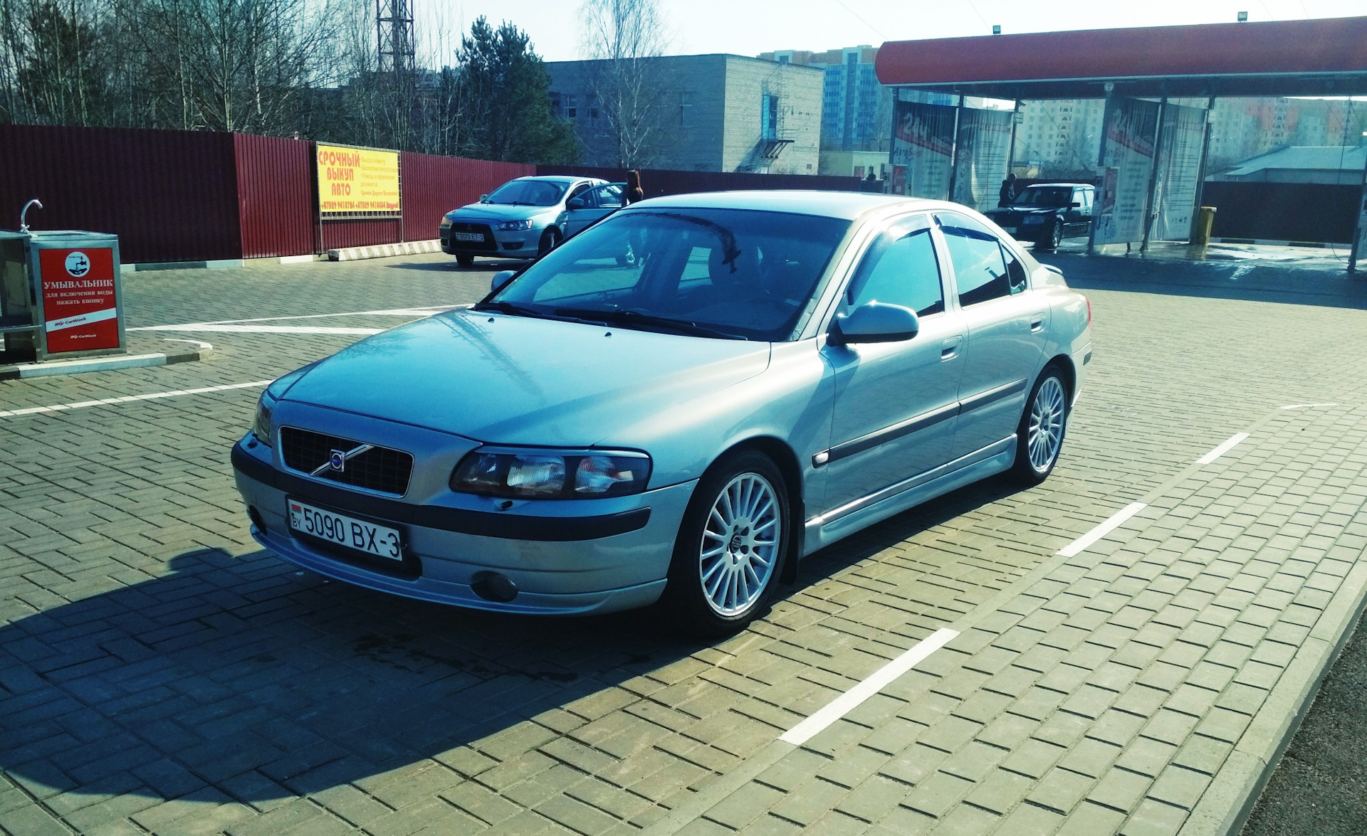 Зима прощай.и в добрый путь) — Volvo S60 (1G), 2,3 л, 2001 года ...