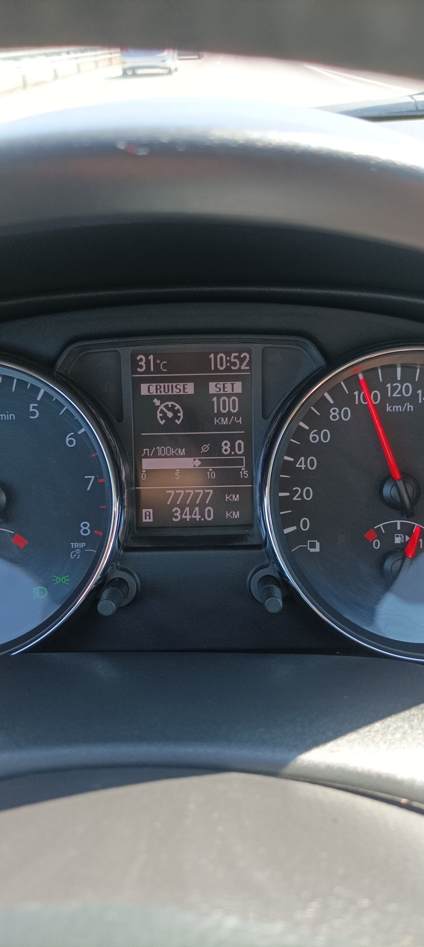 Просто красивые цифры! — Nissan Qashqai (1G), 1,6 л., 2011 года ...