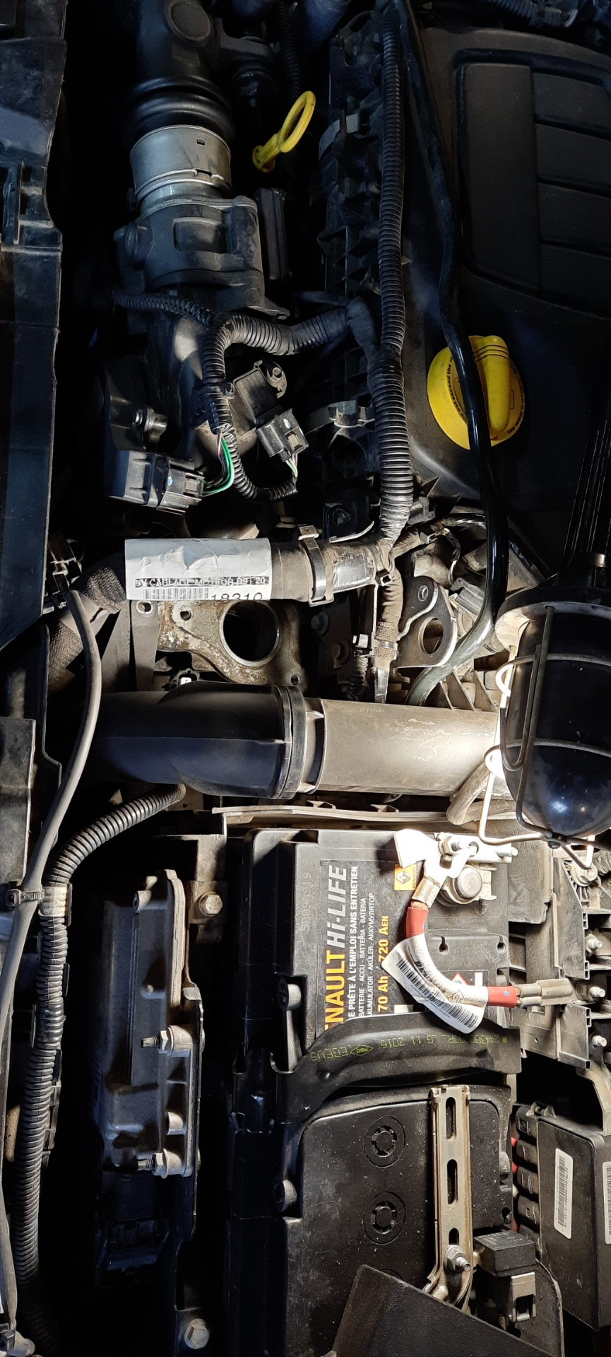 Чистка EGR Megane III 1.6 dci R9M — Renault Megane Sport Tourer, 1,6 л ...